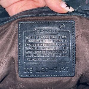 Coach Vintage Early 2000s Leather Backpack - Gem